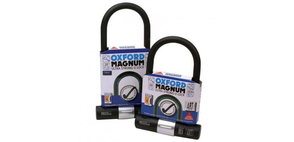 Oxford Magnum U-Lock available from Motoden Central London